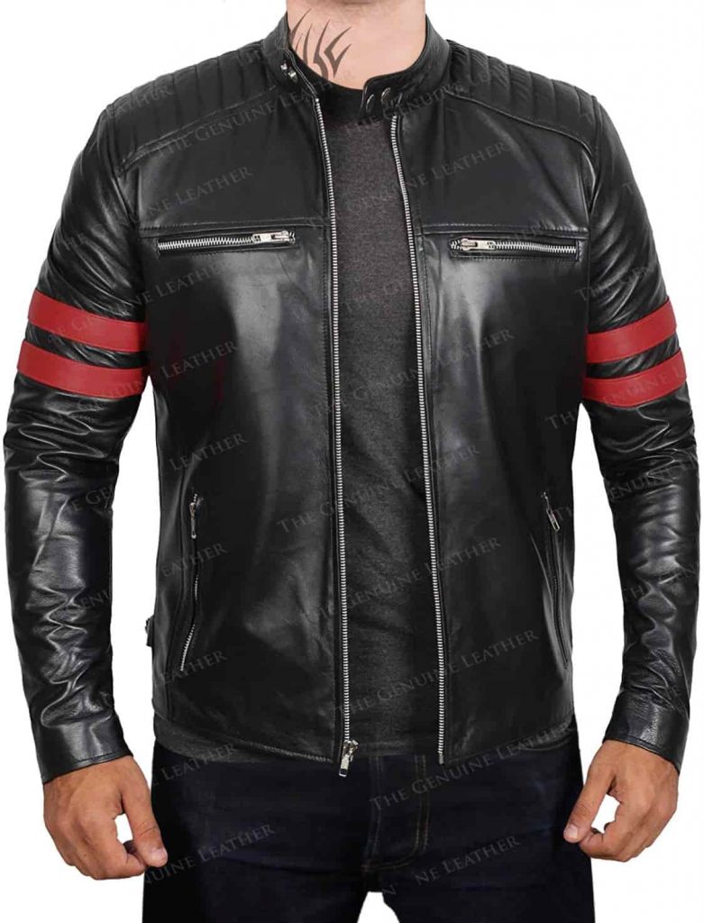 Men's Black Retro Vintage Jacket in Real Leather | The Genuine Leather